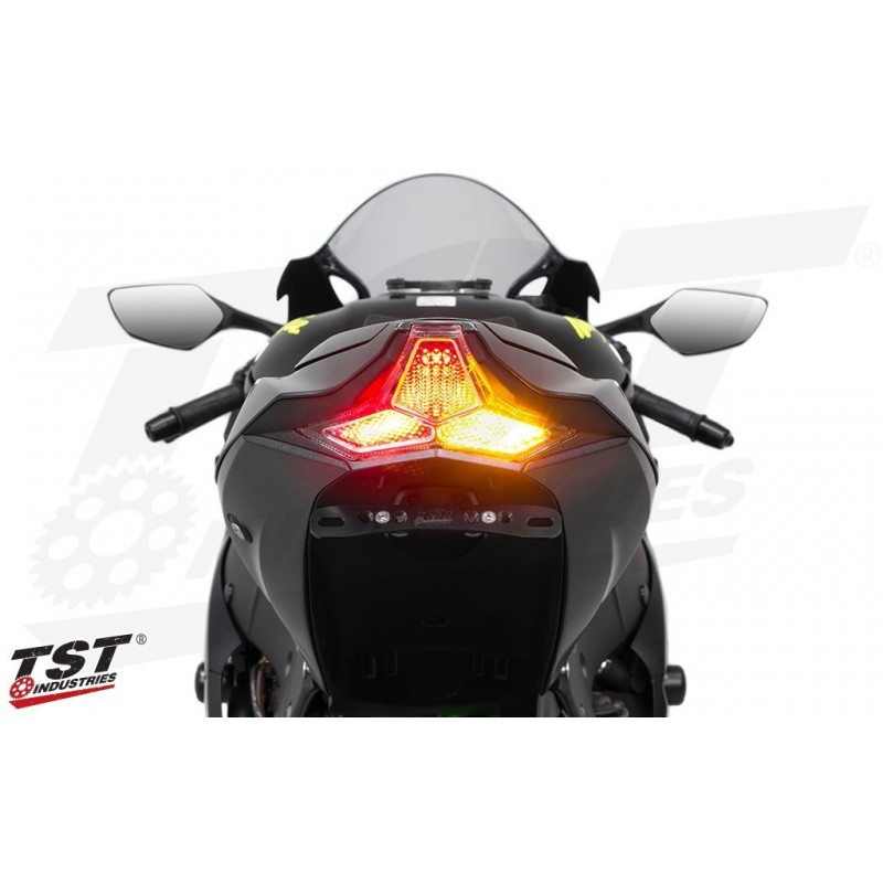 TST Programmable and Sequential LED Integrated Tail Light for Kawasaki ...
